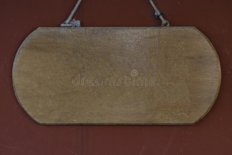 Empty wooden signboard stock image. Image of post, banner - 92192171