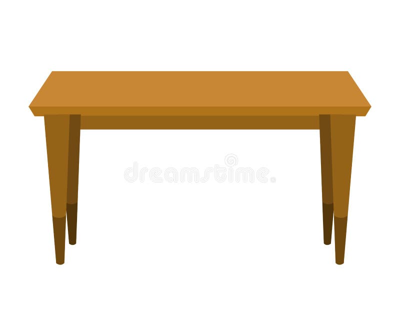 Empty Wooden Table or Desktop. Clean Small Element of of Home Interior ...