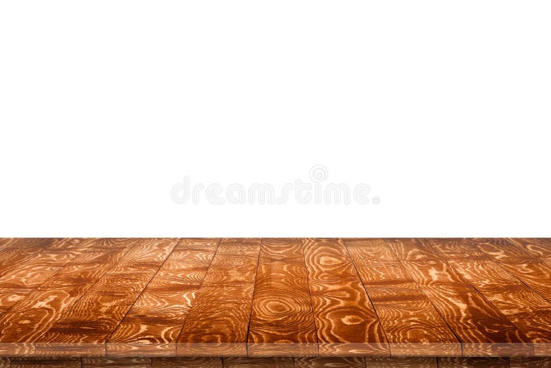 Empty Wooden Table Perspective for Product Stock Photo - Image of desk ...