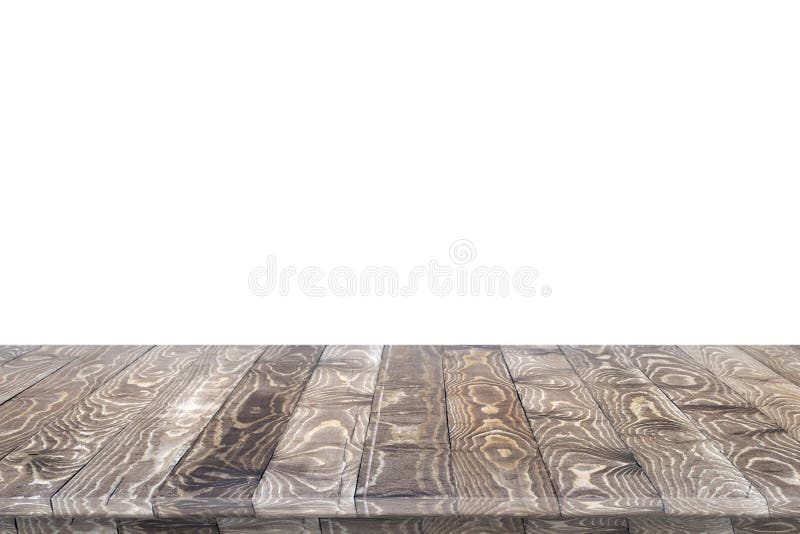 Empty Wooden Table Perspective for Product Stock Image - Image of space ...