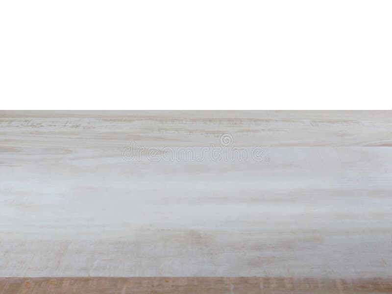 Empty Wooden Table Top, Isolate Stock Photo - Image of montage, floor ...