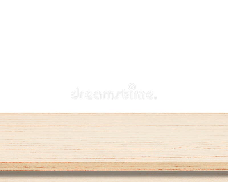 Empty White Table Top, Counter, Desk Over White Wall Background for ...