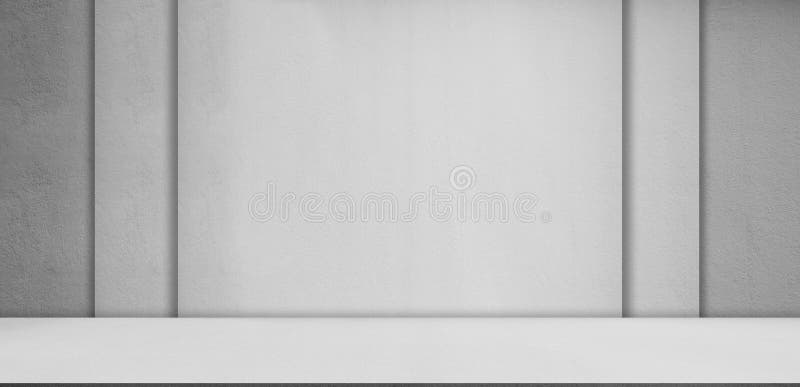 Empty Workshop Kitchen Counter Bar Background Grey Shelf Studio Room ...