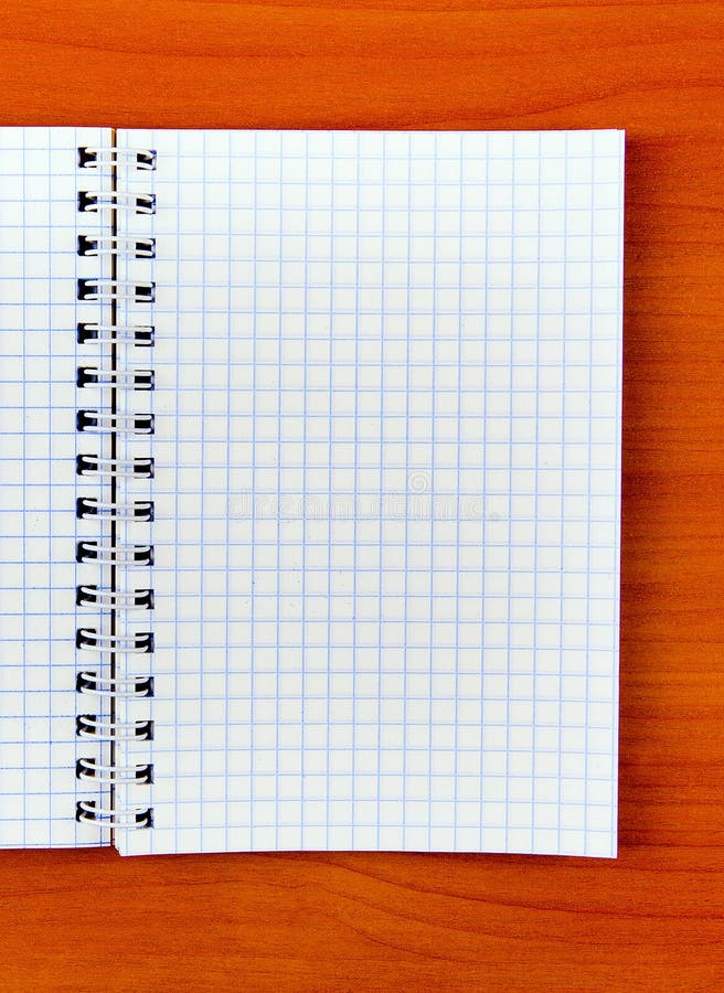 Empty Writing Pad stock image. Image of organizer, reminder - 154410711