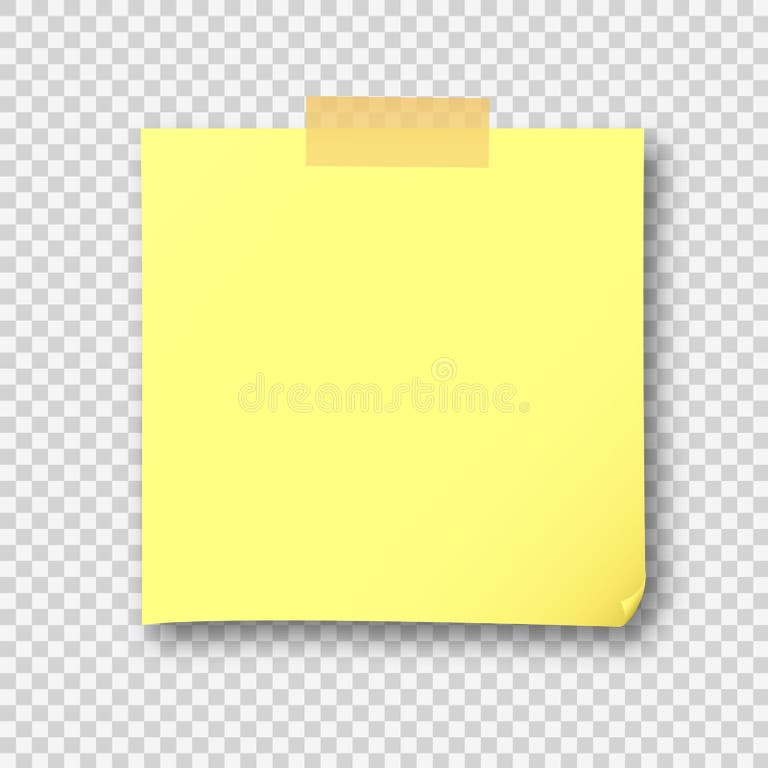 Yellow Sticker Memo Stock Illustrations – 5,163 Yellow Sticker Memo ...