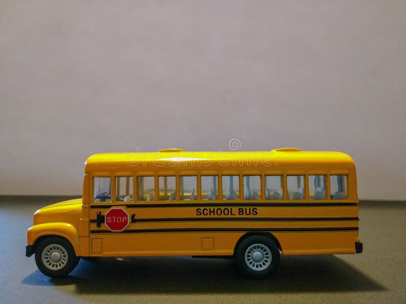 Empty Yellow School Bus stock image. Image of back, school - 131792587