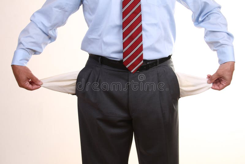 Emptypockets stock image. Image of bankruptcy, poverty - 9170015