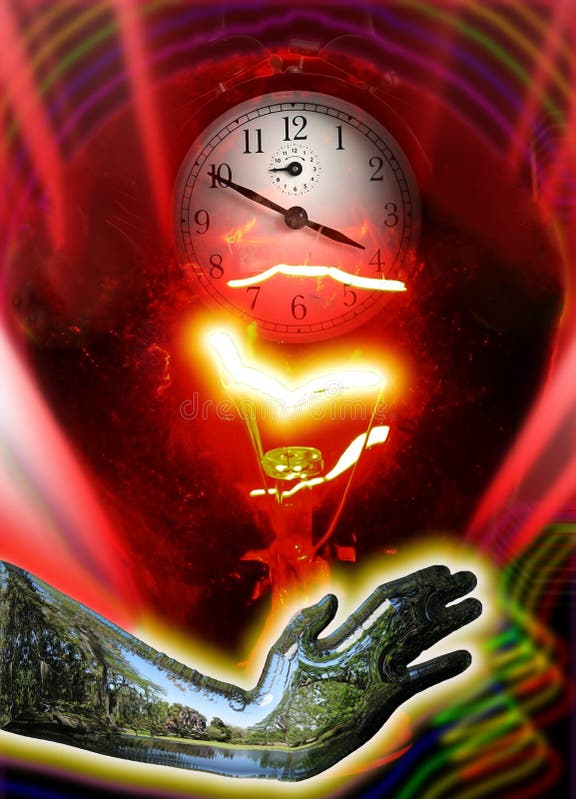 Empujar Los Límites De Poder Humano Stock de ilustración - Ilustración ...