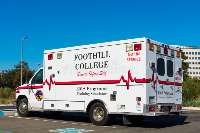 EMS Programs Training Simulator Vehicle Editorial Stock Photo - Image ...