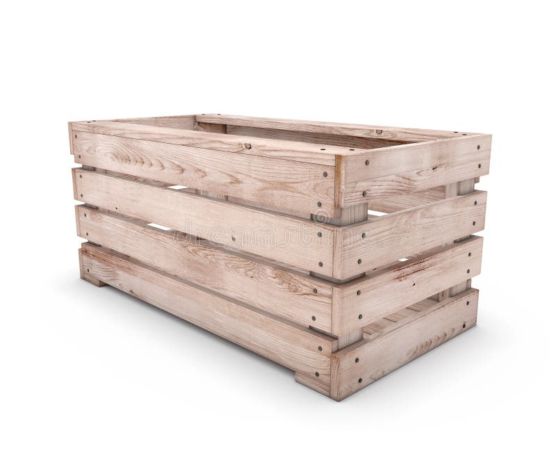 Empty grungy wooden box stock image. Image of compartment - 10890401