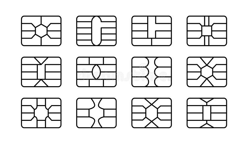 Card Microchips Stock Illustrations – 297 Card Microchips Stock ...