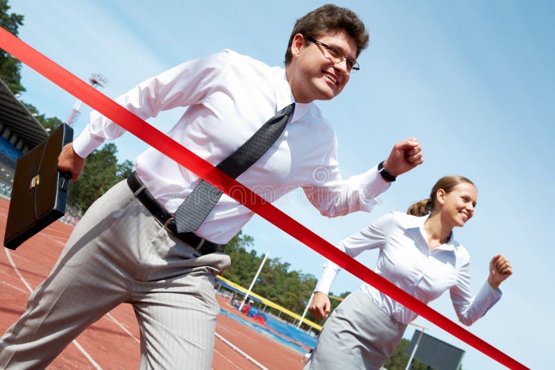 En el final imagen de archivo. Imagen de empresarios - 15633017