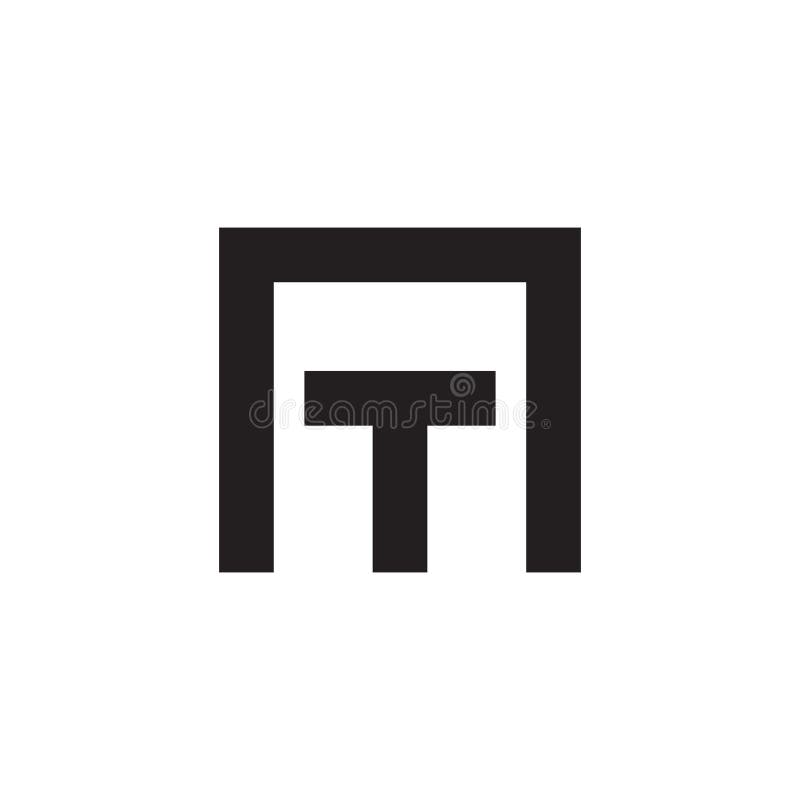 En El Icono Del Logotipo Del Vector De Letra Inicial Ilustración del ...