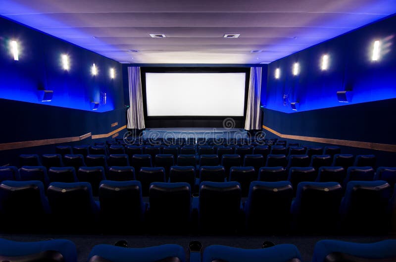 Pasillo del cine foto de archivo. Imagen de etapa, oscuro - 35182394