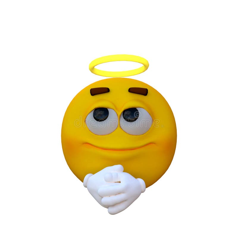 En gul smiley med händer stock illustrationer. Illustration av symbol ...