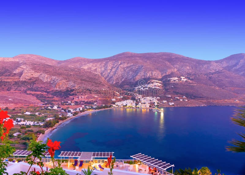 En La Isla De Amorgos En Grecia Imagen de archivo - Imagen de griego ...