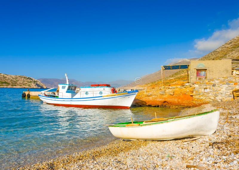 En La Isla De Amorgos En Grecia Imagen de archivo - Imagen de hermoso ...