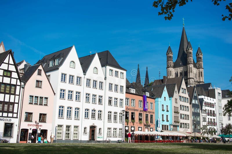 Calles De Colonia, Alemania Imagen de archivo editorial - Imagen de ...
