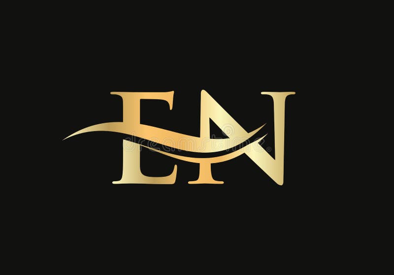 En Letter Logo Stock Illustrations – 1,662 En Letter Logo Stock ...