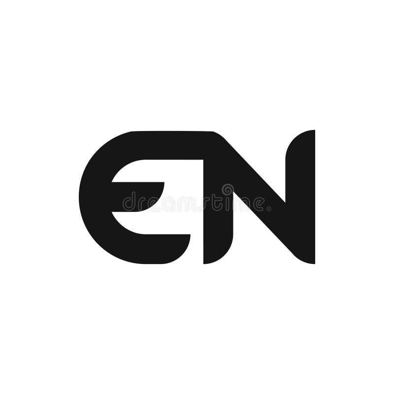 En Letter Logo Stock Illustrations – 1,658 En Letter Logo Stock ...