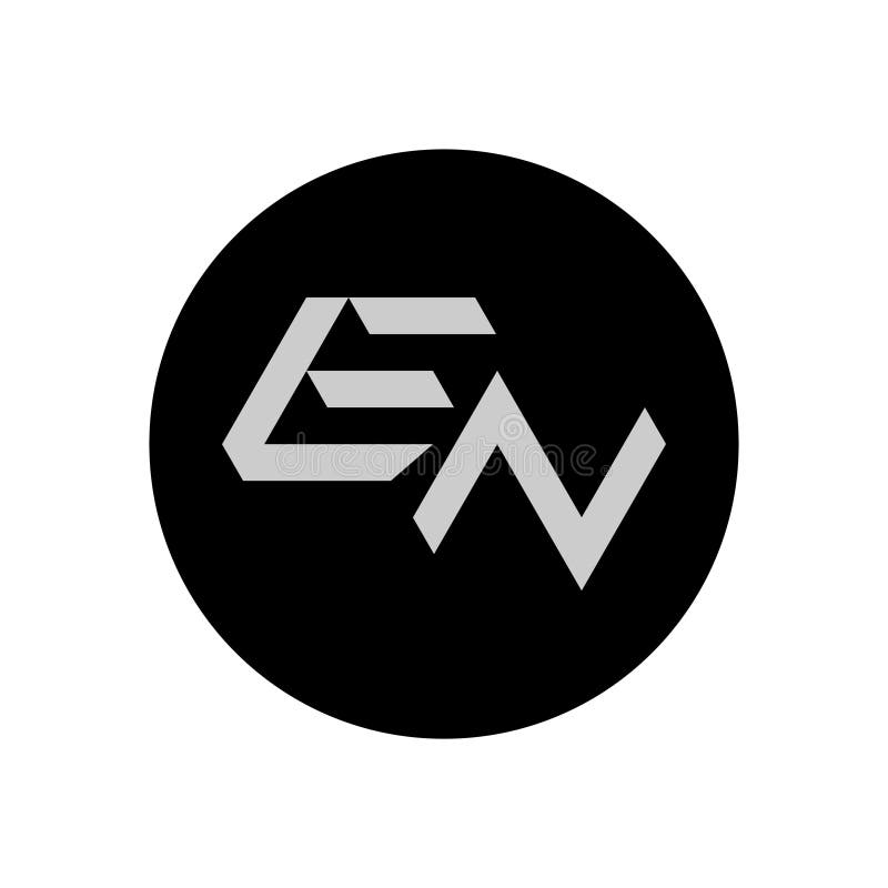 En Letter Logo Stock Illustrations – 1,662 En Letter Logo Stock ...