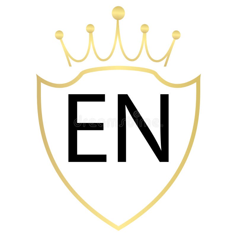 En Letter Logo Stock Illustrations – 1,662 En Letter Logo Stock ...