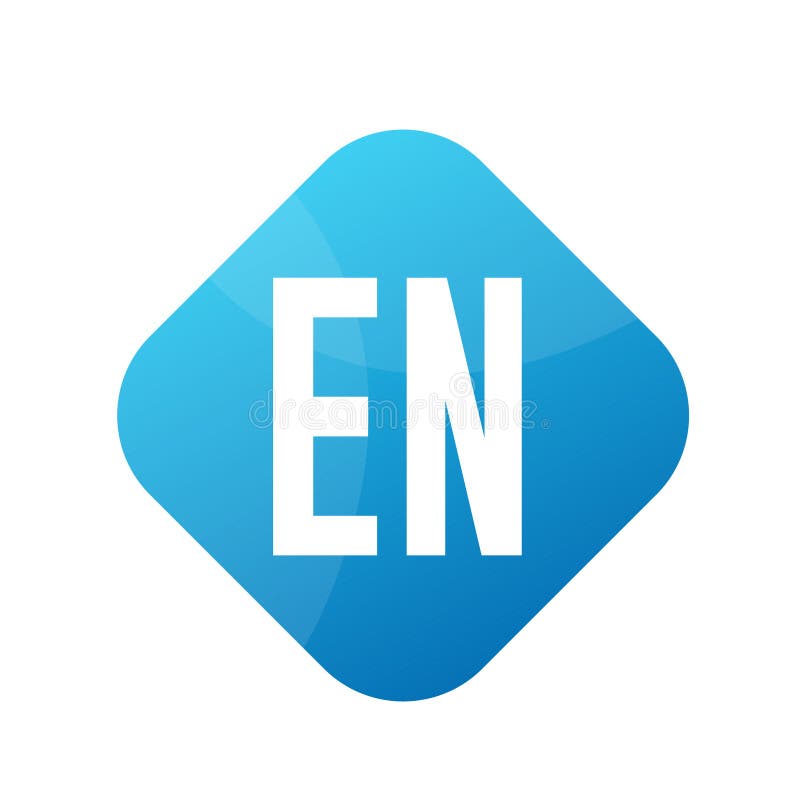 En Letter Logo Stock Illustrations – 1,662 En Letter Logo Stock ...