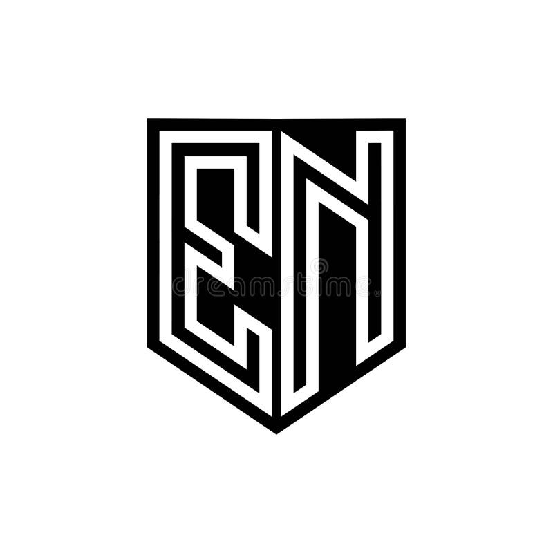 En Letter Logo Stock Illustrations – 1,387 En Letter Logo Stock ...