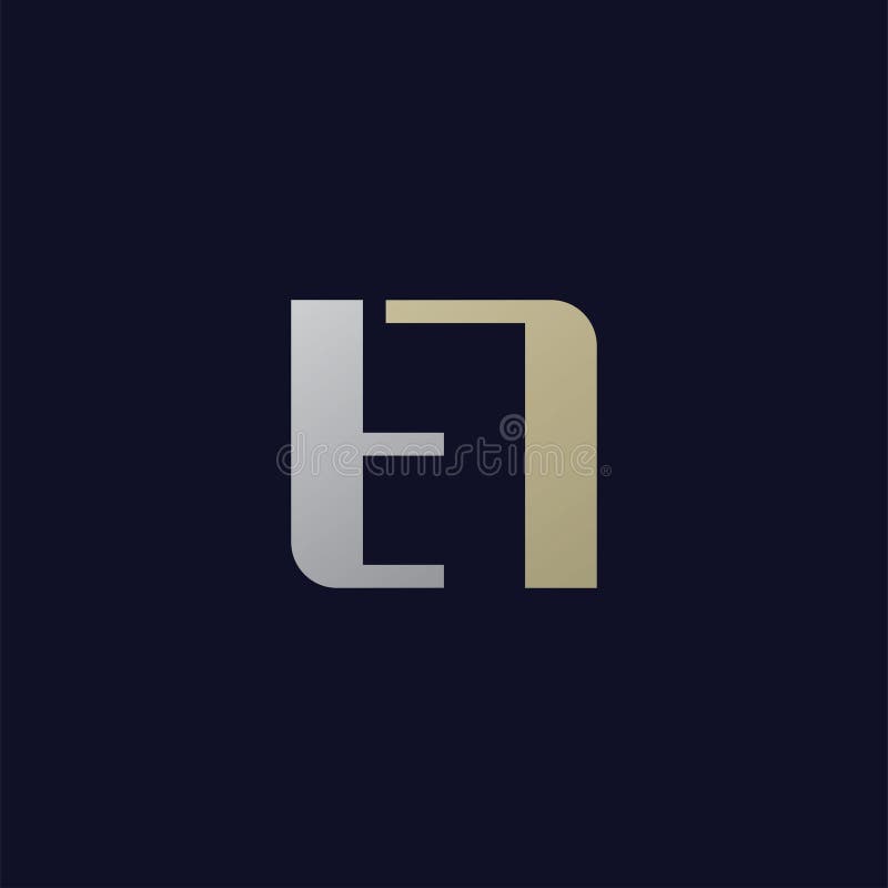 EN, NE letter logo vector stock vector. Illustration of signs - 353043586