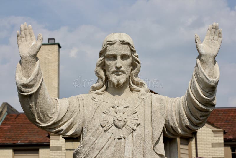 En staty av Jesus Christ arkivfoto. Bild av nasaret - 101817126