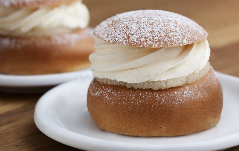 Svensk bakelsesemla, semla arkivfoto. Bild av brigham - 66452414