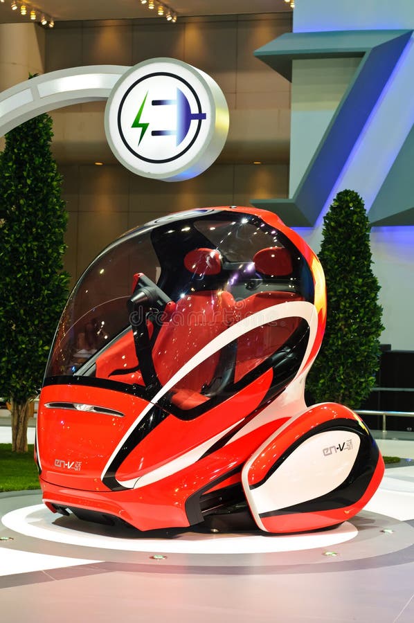EN-V or Electric Networked-vehicle Editorial Photo - Image of networked ...