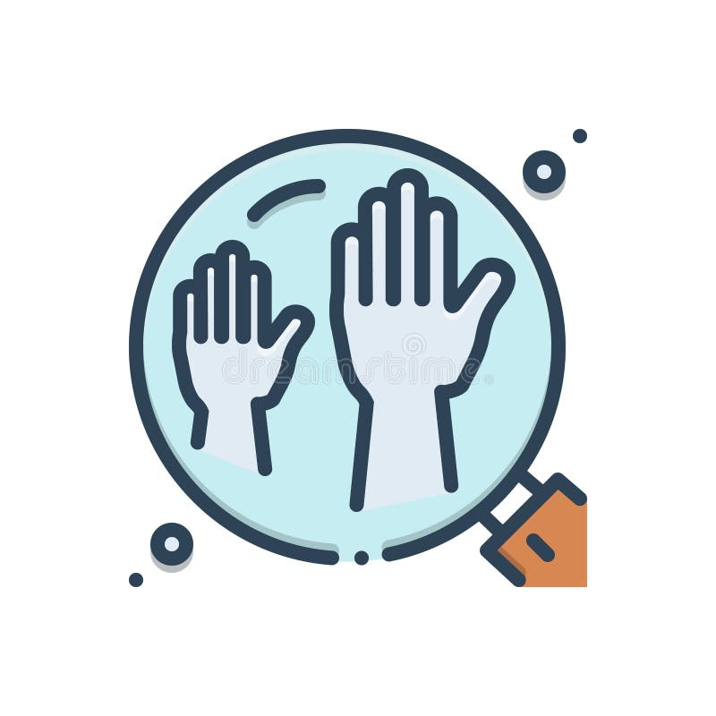 Color Illustration Icon for Enablers, Supporter and Proponent Stock ...