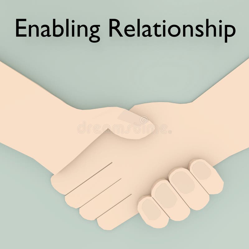 Enabling Relationship Stock Illustrations – 12 Enabling Relationship ...