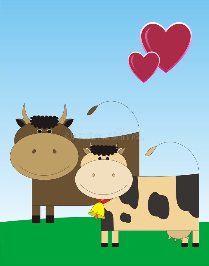 Cow Love Stock Illustrations – 5,926 Cow Love Stock Illustrations ...