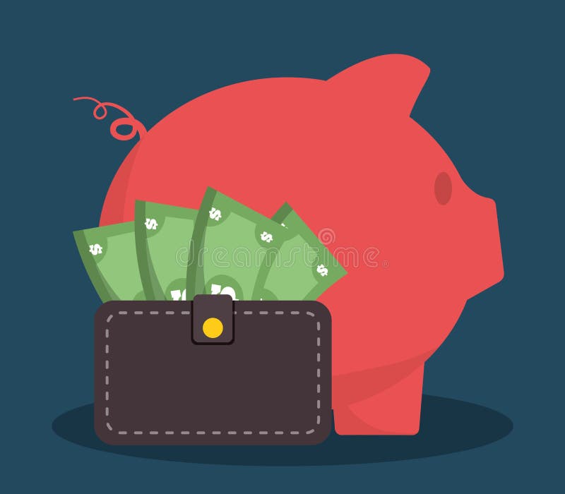 Encaisser L'image Relative D'icônes Illustration de Vecteur ...