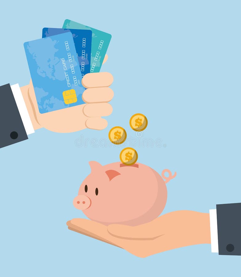 Encaisser L'image Relative D'icônes Illustration Stock - Illustration ...