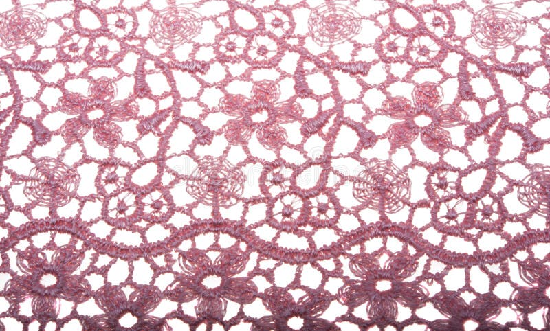 Encaje rosa aislado foto de archivo. Imagen de wallpaper - 200909086