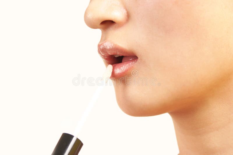 Encante el labio foto de archivo. Imagen de hermoso, hembra - 12992634