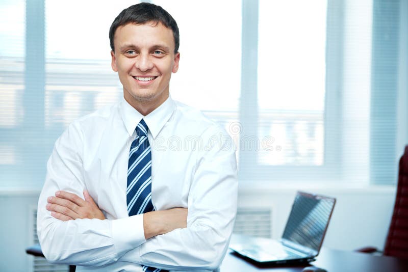 Encargado concienzudo imagen de archivo. Imagen de cara - 18591805