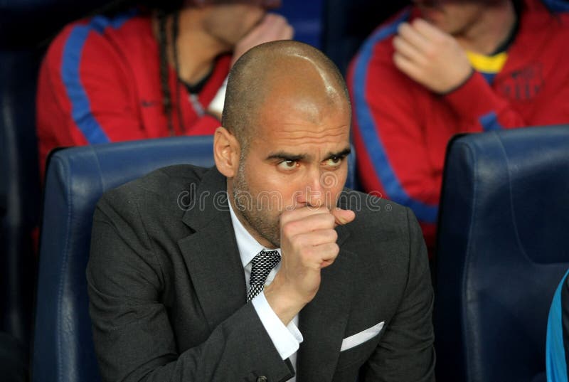 Encargado De José Guardiola De Barcelona Imagen de archivo editorial ...