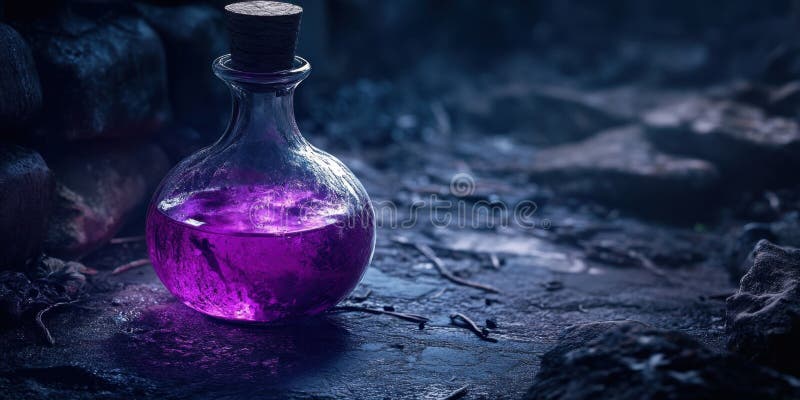 Enchanted Alchemist S Laboratory Stock Image - Image of medieval, table ...