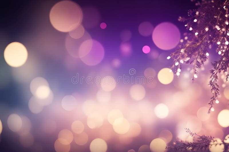 Enchanted Bokeh Brilliance Abstract Light on Horizontal or Vertical ...