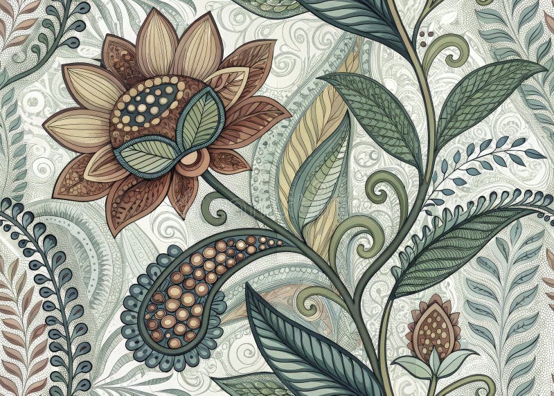 Enchanted Botanicals a Whimsical Exploration of Abstract Plant Doodle ...