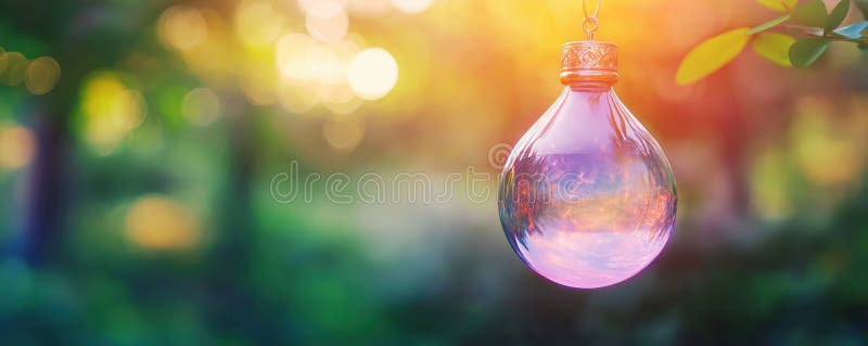 Enchanted Charm, Floating Amulet, Magical Aura, 3D Illustration Stock ...