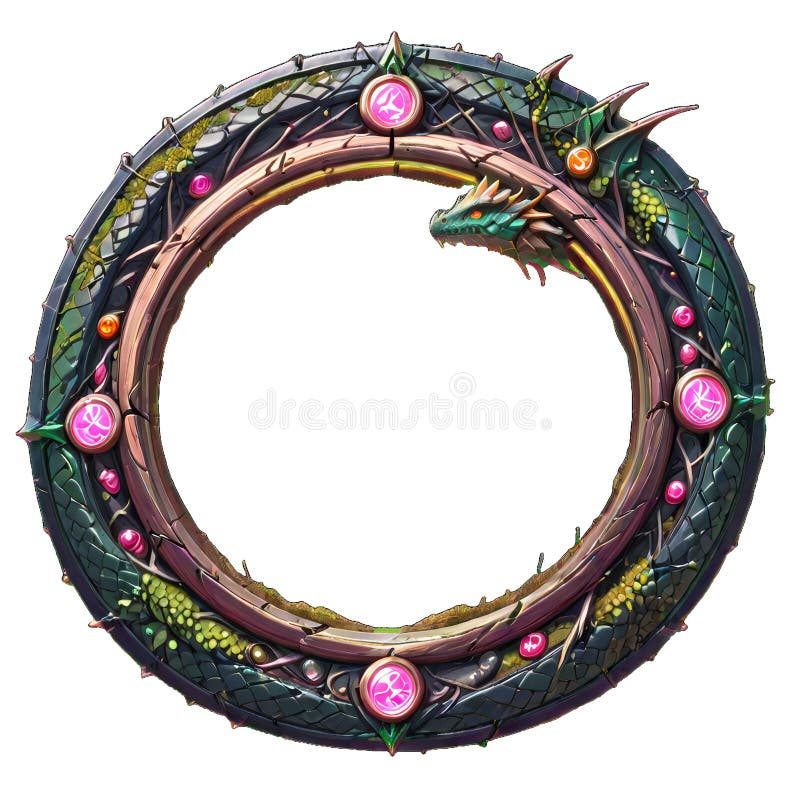 Enchanted Dragon S Gate: a Mystical Portal Surrounded by Nature S ...