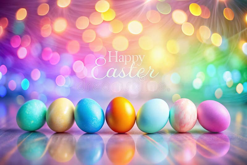 Enchanted Easter Egg Display Long Exposure Photography Captures a ...