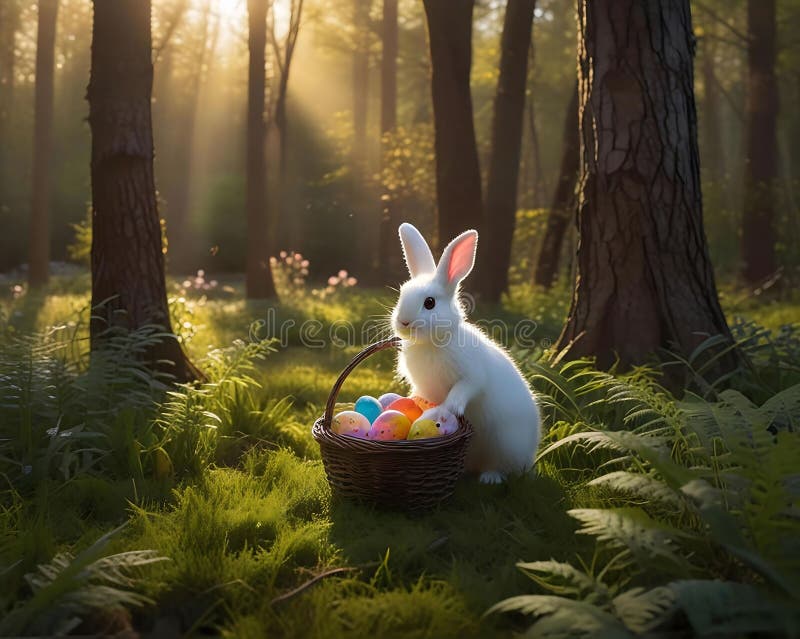 Enchanted Easter Forest: a White Rabbit S Springtime Treasure Hunt ...