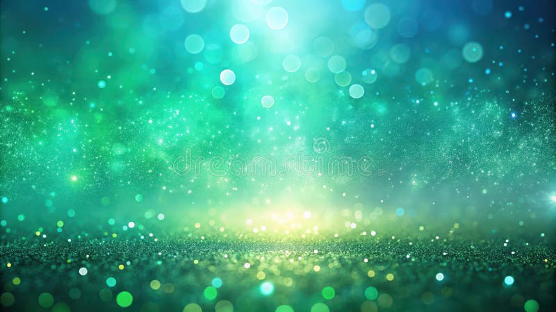 Enchanted Emerald Glitter Background Shimmering Sparkle and Glowing ...