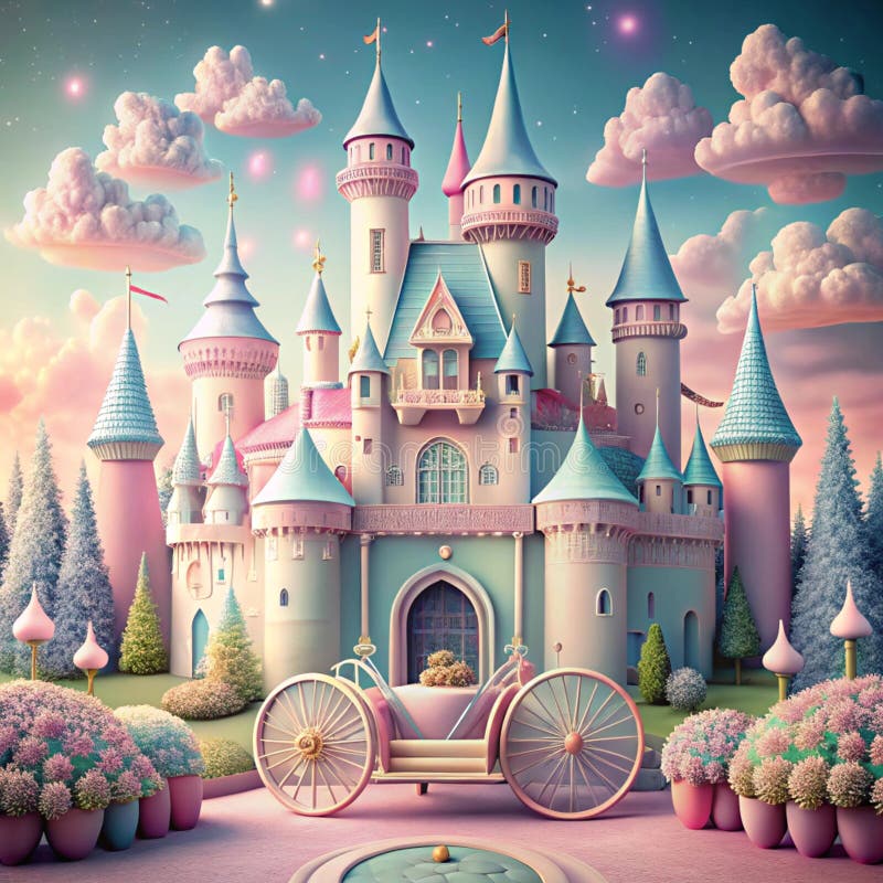 Fairytale Castle with a Luxurious Hall for Banquets and Celebrations ...